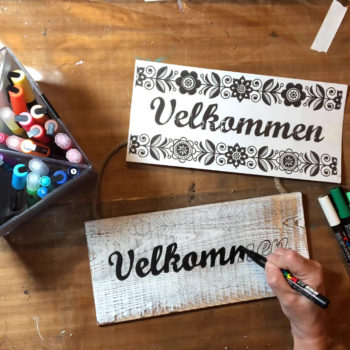 How to Make a DIY Wood Sign Without Vinyl, Stencils, or Hand Lettering ...