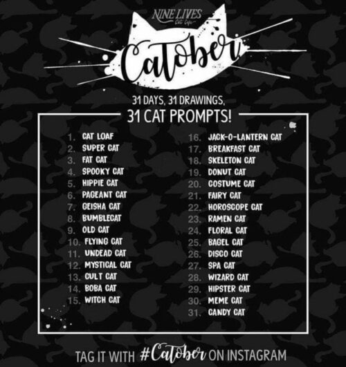 Alternative Inktober Rules, Tools, & Prompts - Artful Pursuits